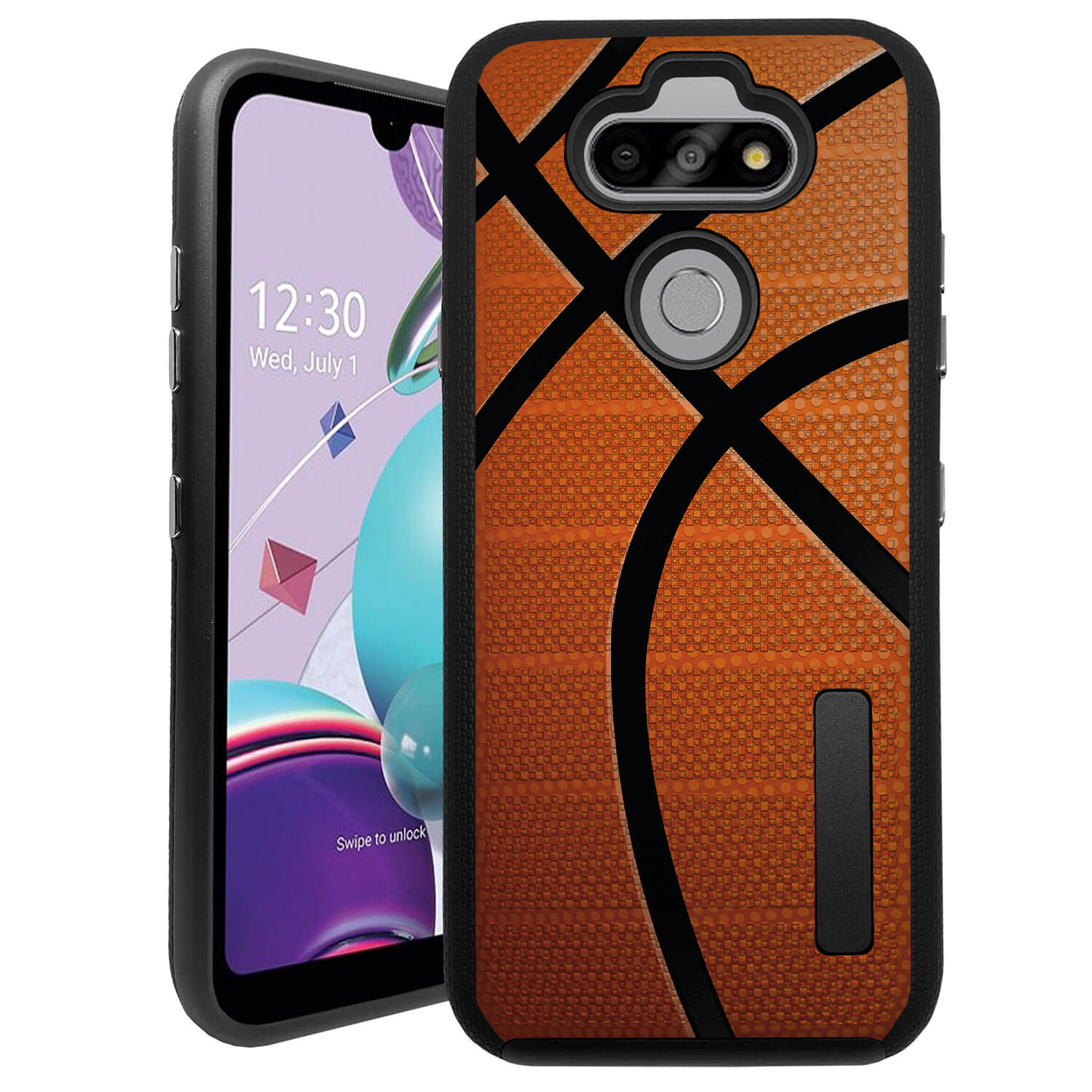 For [LG Tribute Monarch /Risio 4][GRIP TACTICAL SET6] Hybrid Case Dual ...