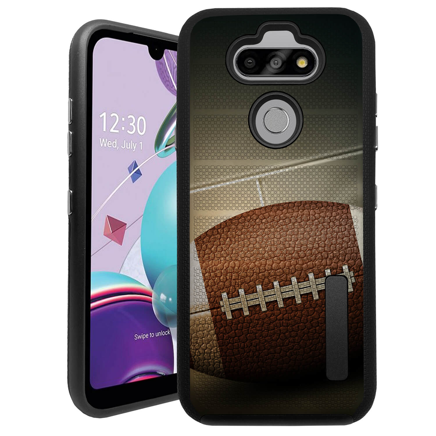 For [LG Tribute Monarch /Risio 4][GRIP TACTICAL SET6] Hybrid Case Dual ...