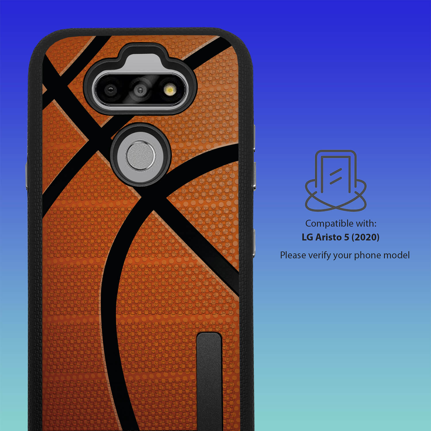 For [LG Tribute Monarch /Risio 4][GRIP TACTICAL SET6] Hybrid Case Dual ...