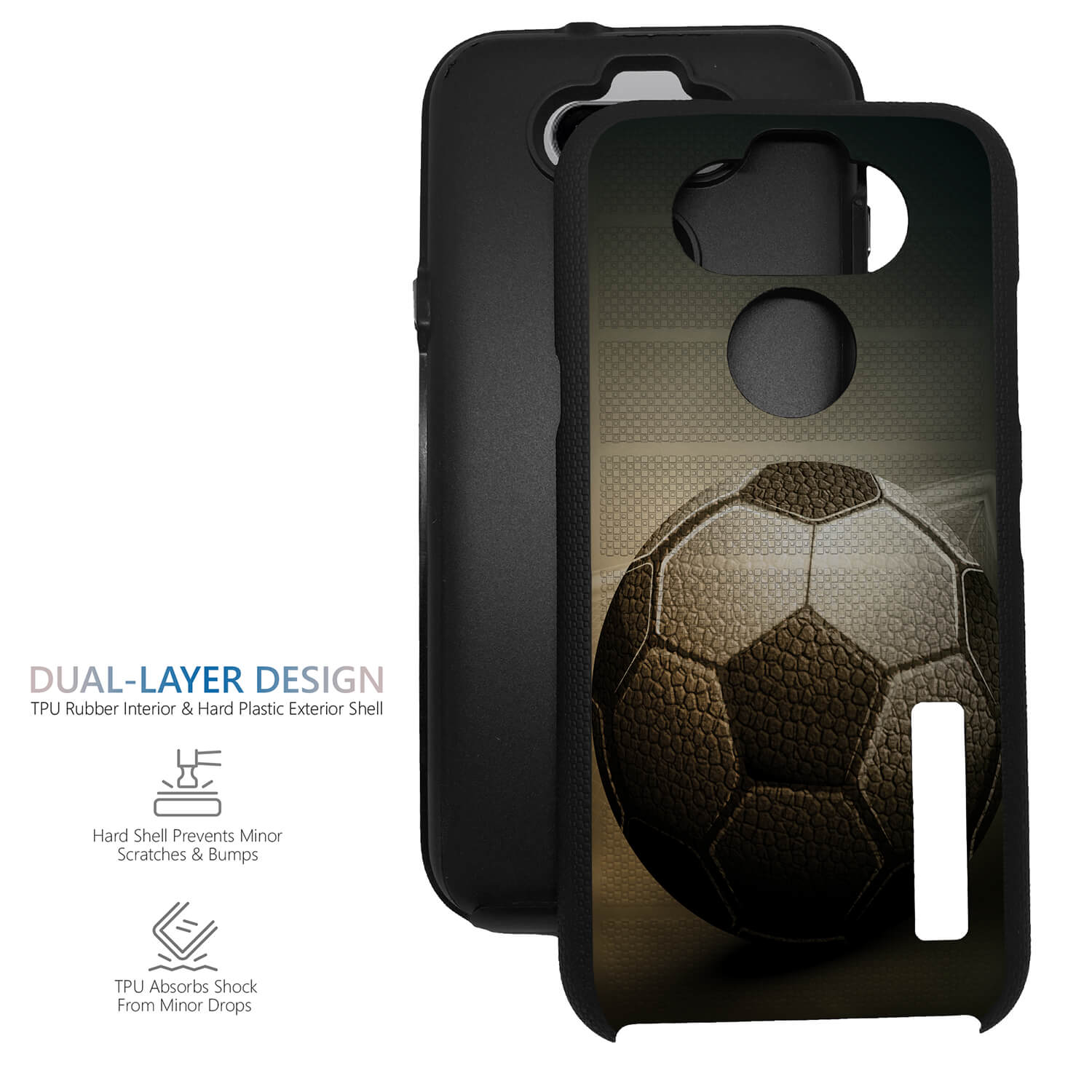 For [LG Tribute Monarch /Risio 4][GRIP TACTICAL SET6] Hybrid Case Dual ...