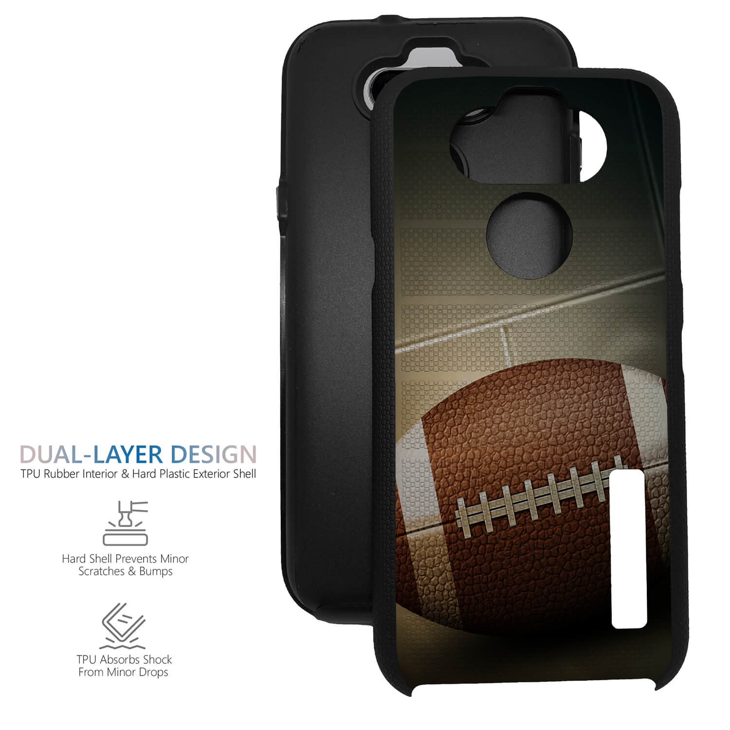 For [LG Tribute Monarch /Risio 4][GRIP TACTICAL SET6] Hybrid Case Dual ...